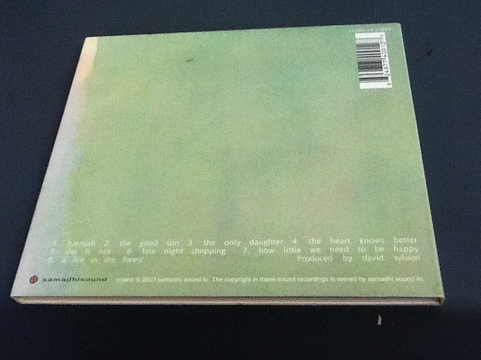 David Sylvian - Blemish CD, Album m Digipak (UK & US) 2003 - 2025: 1 in ...