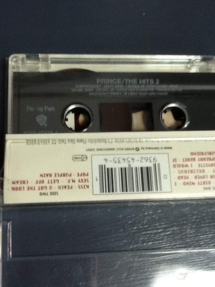 Prince - The Hits 2 Cassette, Compilation (Europe) (1993)